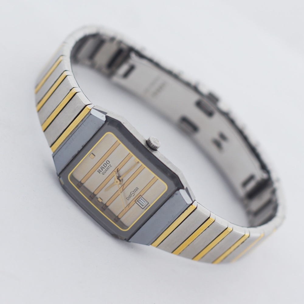 Rado Diastar Quartz Two Tone Steel 23mm Watch - Gem